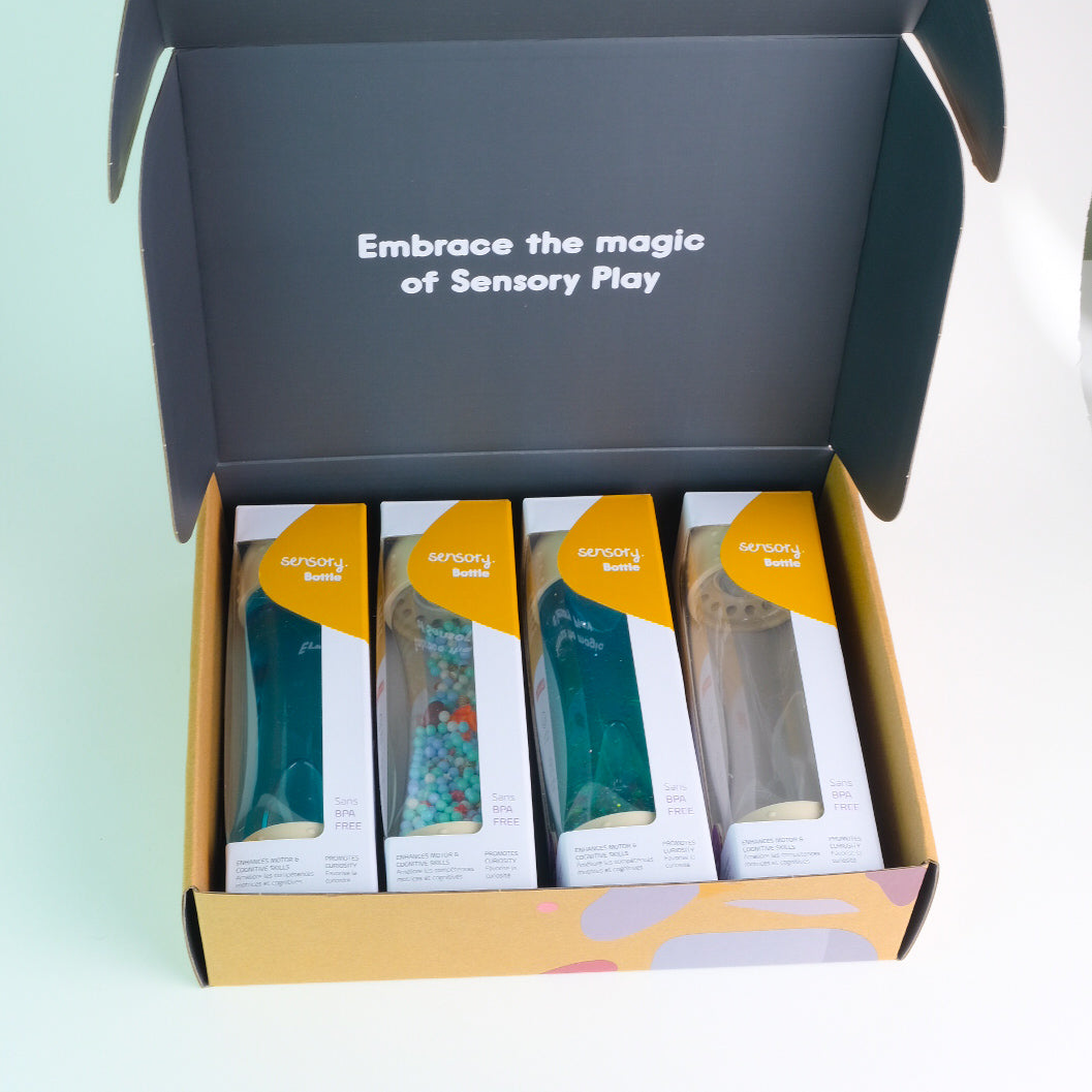Seaside Sensations: Holiday Sensory Bottle Set – Sensory Toys Box
